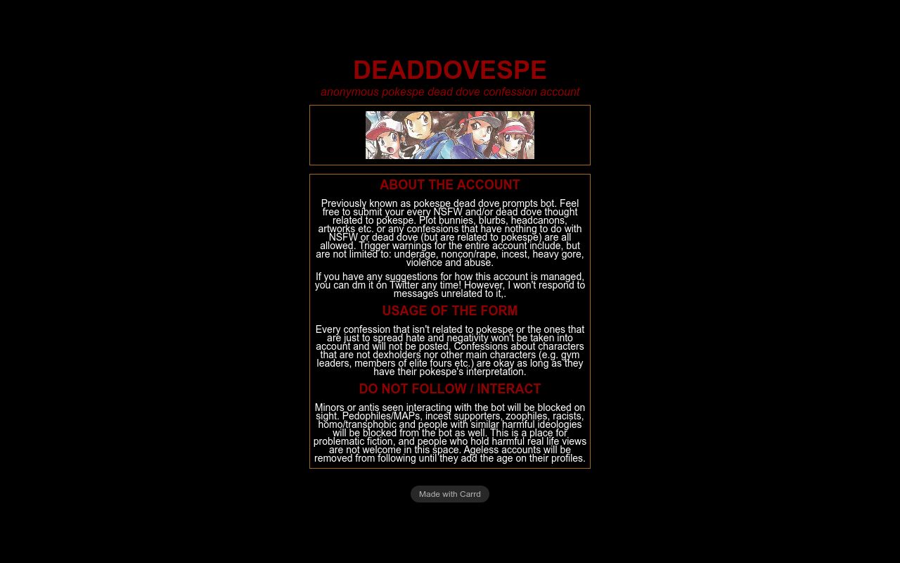 DEADDOVESPE